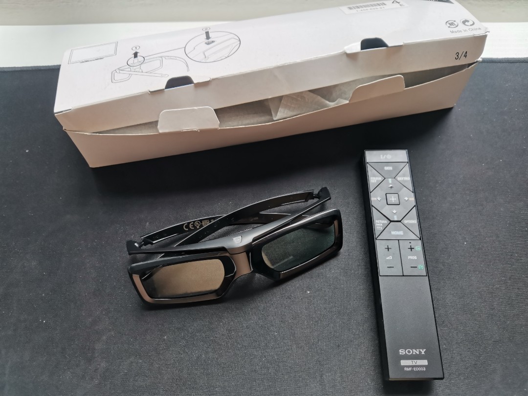 Sony 3D Glasses & Remote, TV & Home Appliances, TV & Entertainment, TV ...