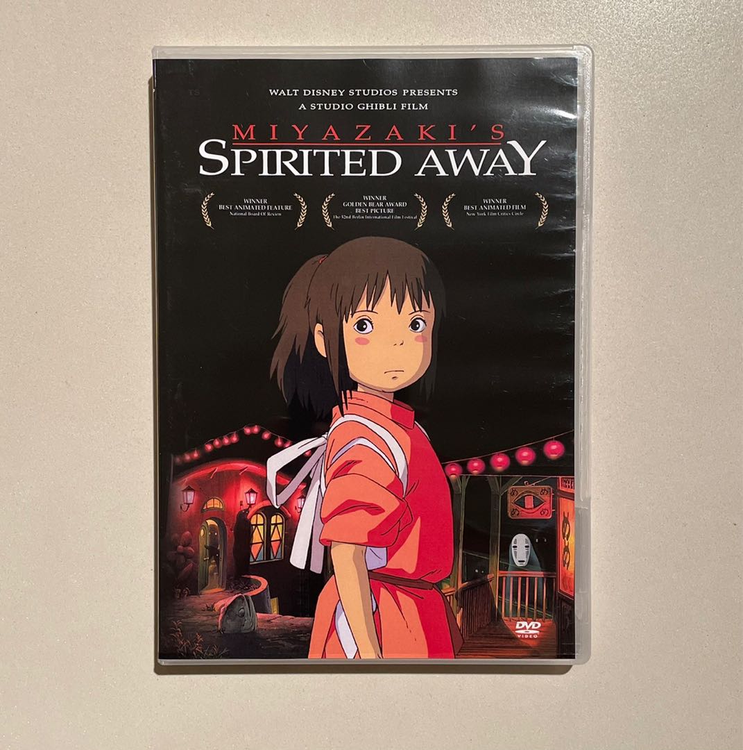 Spirited Away DVD, Music & Media, CDs, DVDs & Other Media on Carousell