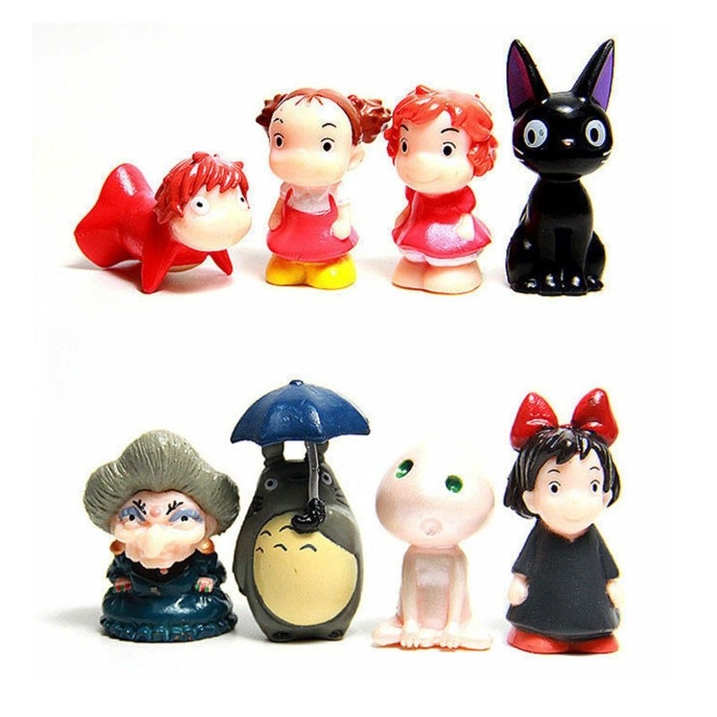 Studio Ghibli Character Figures Set, Hobbies & Toys, Toys & Games on ...