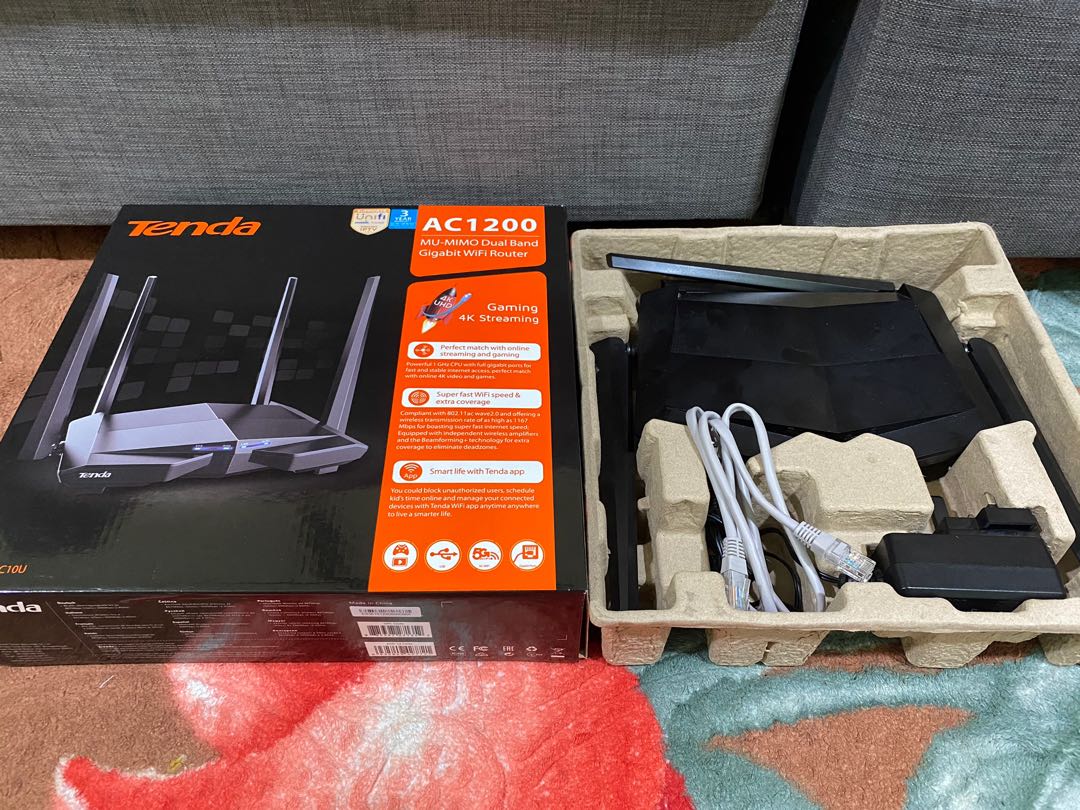 Tenda ac10u ac1200, Computers & Tech, Parts & Accessories, Networking ...