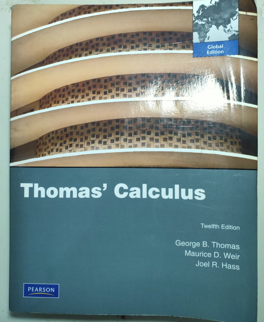 Thomas Calculus Global Edition (12th ed), Hobbies & Toys, Books ...