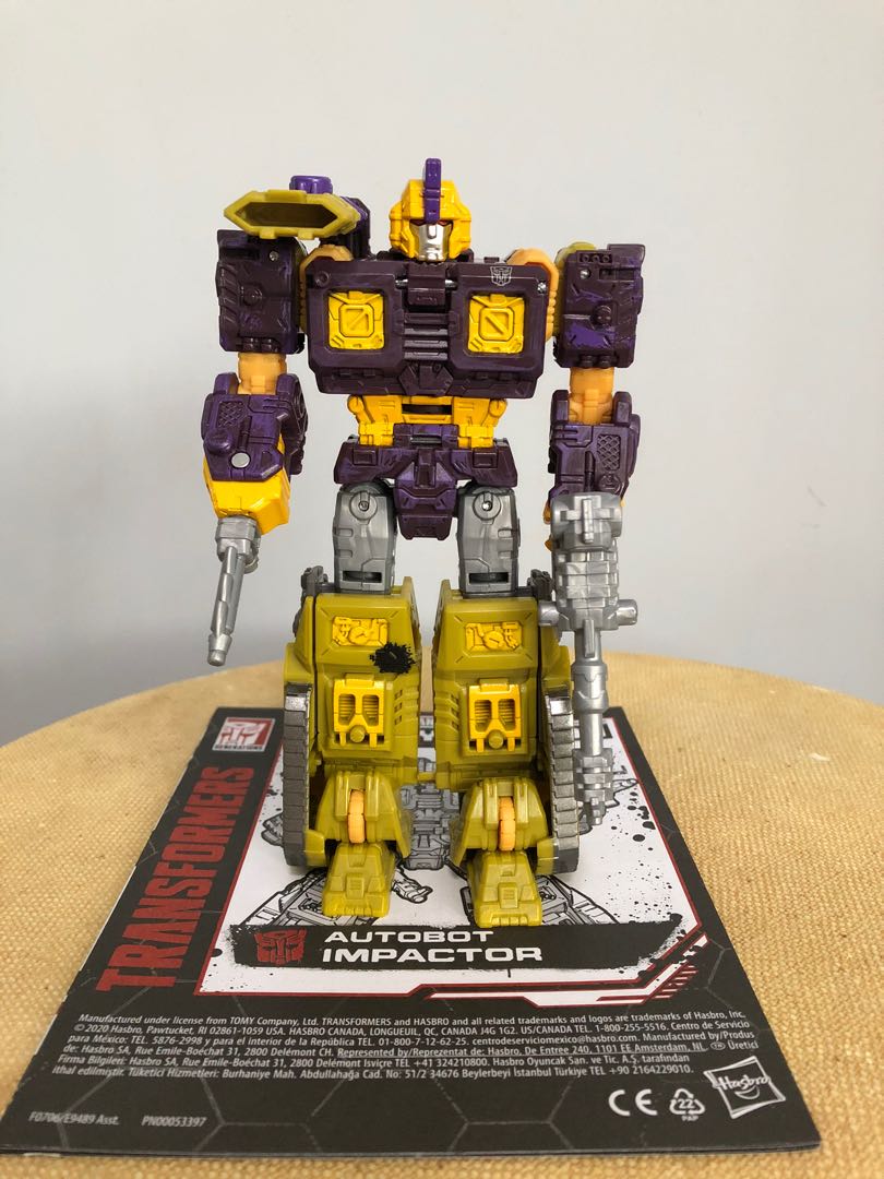 Transformers War For Cybertron Autobot Impactor, Toys & Games, Bricks ...