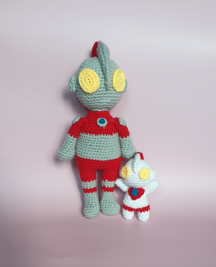 Ultraman Crochet Amigurumi, Hobbies & Toys, Stationery & Craft ...