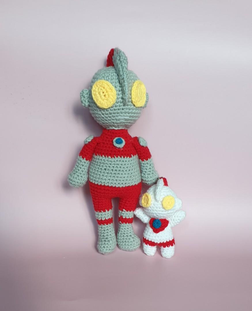 Ultraman Crochet Amigurumi, Hobbies & Toys, Stationery & Craft ...