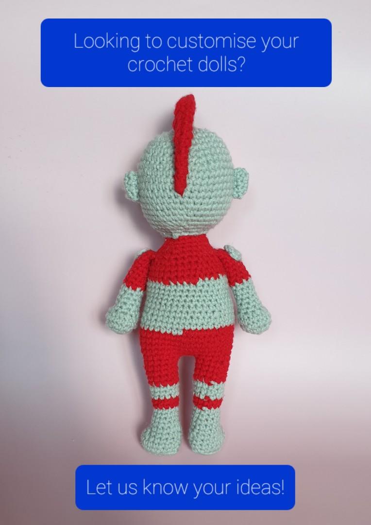 Ultraman Crochet Amigurumi, Hobbies & Toys, Stationery & Craft ...