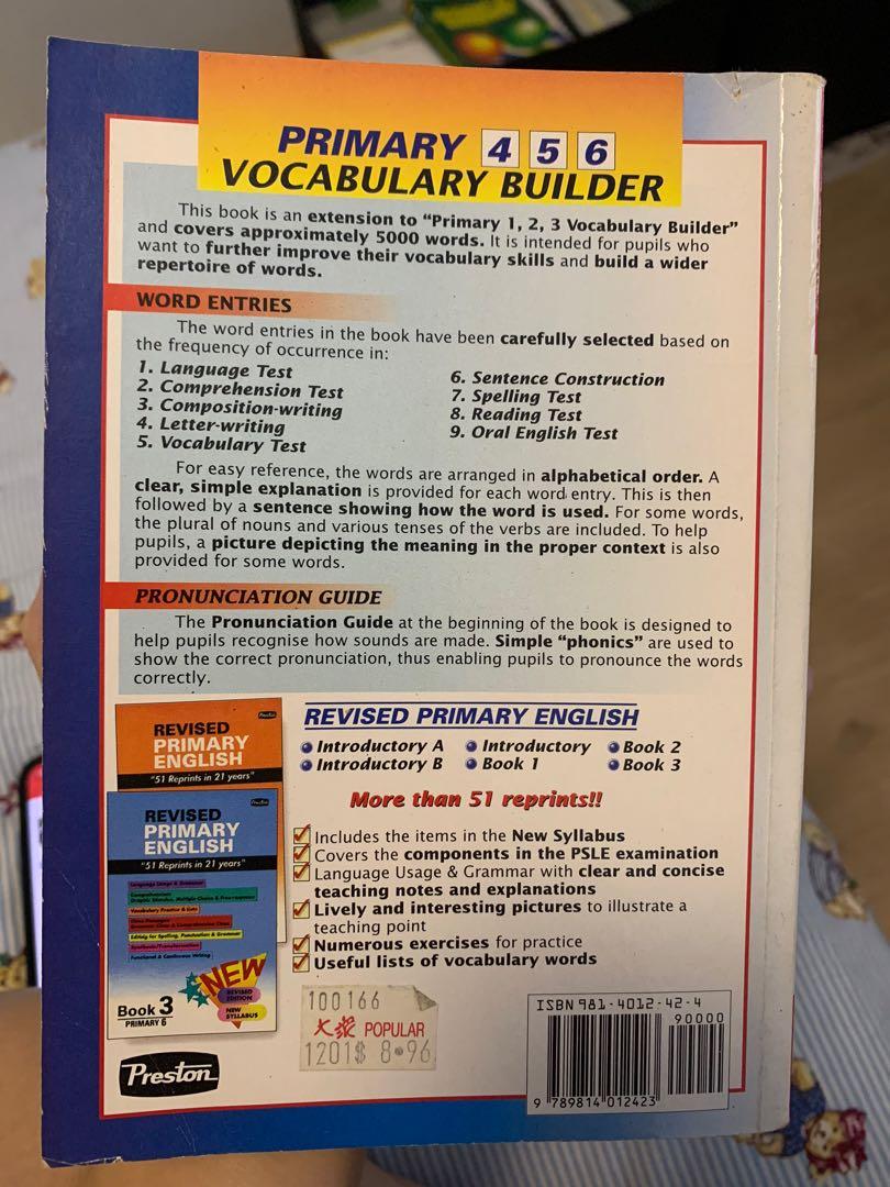 Vocabulary builder, Hobbies & Toys, Books & Magazines, Assessment Books ...