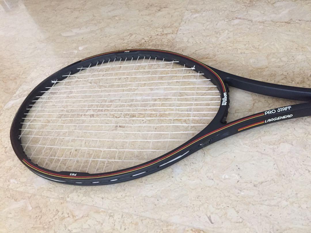 Wilson Pro Staff 110 Largehead St Vincent JWQ, Sports Equipment, Sports ...