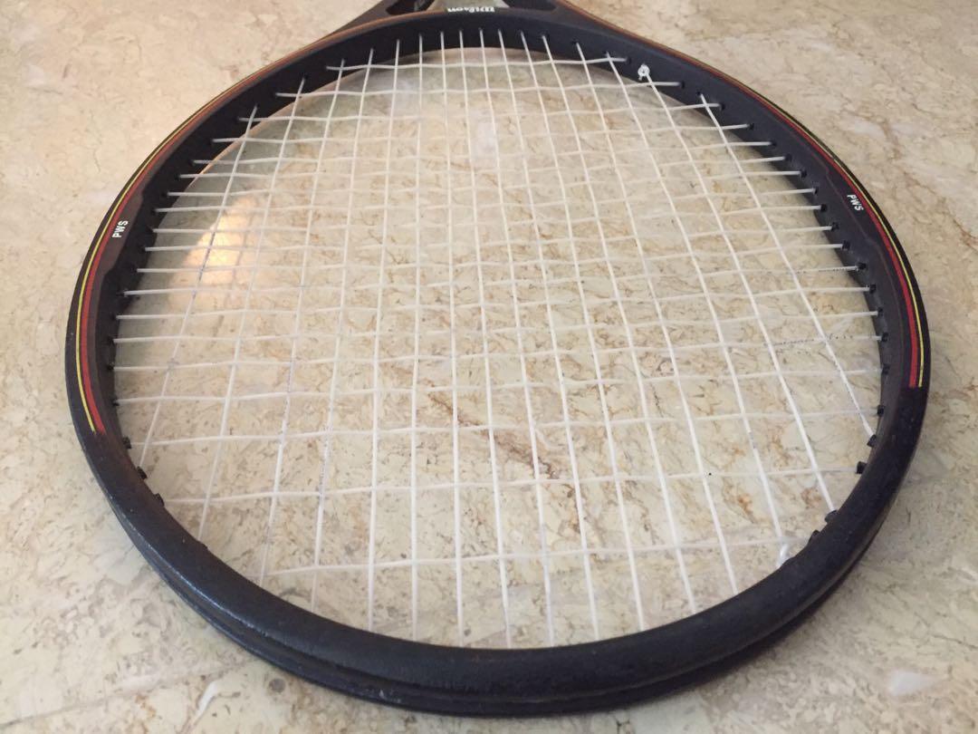 Wilson Pro Staff 110 Largehead St Vincent JWQ, Sports Equipment, Sports ...