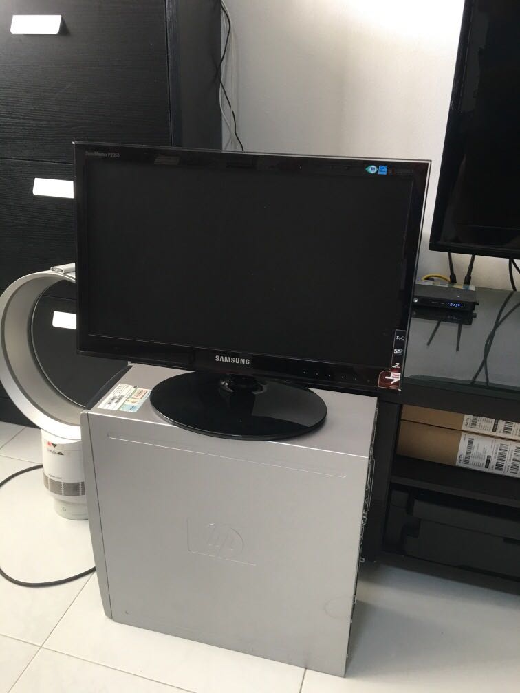 Windows xp professional and monitor, Computers & Tech, Parts ...