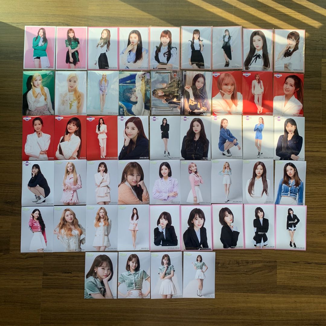 [WTS] IZ*ONE IZONE Oneiric Diary Digital Showcase Goods Photos Raw Bromides (vampire japan ...