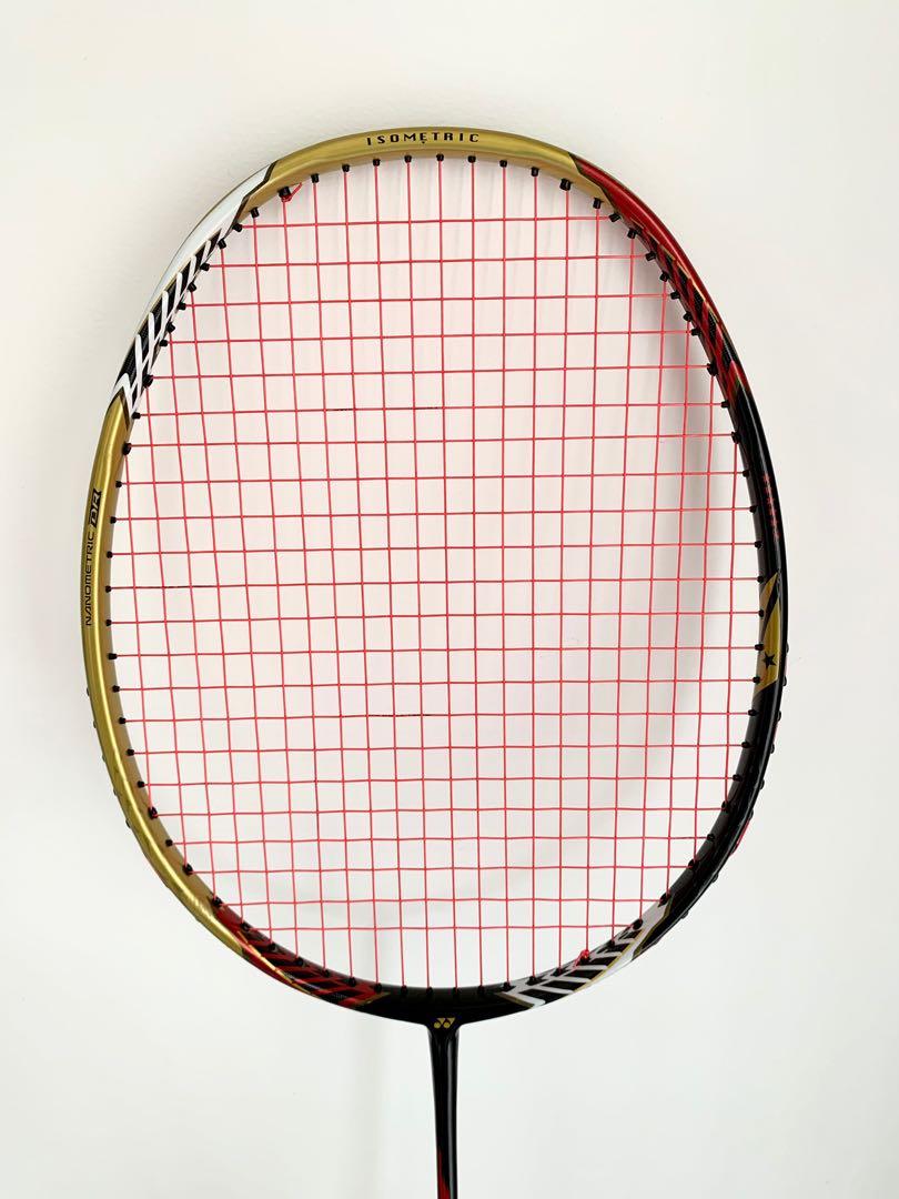 Yonex Voltric Lin Dan Force Badminton Racket (4U-G5), Sports Equipment ...