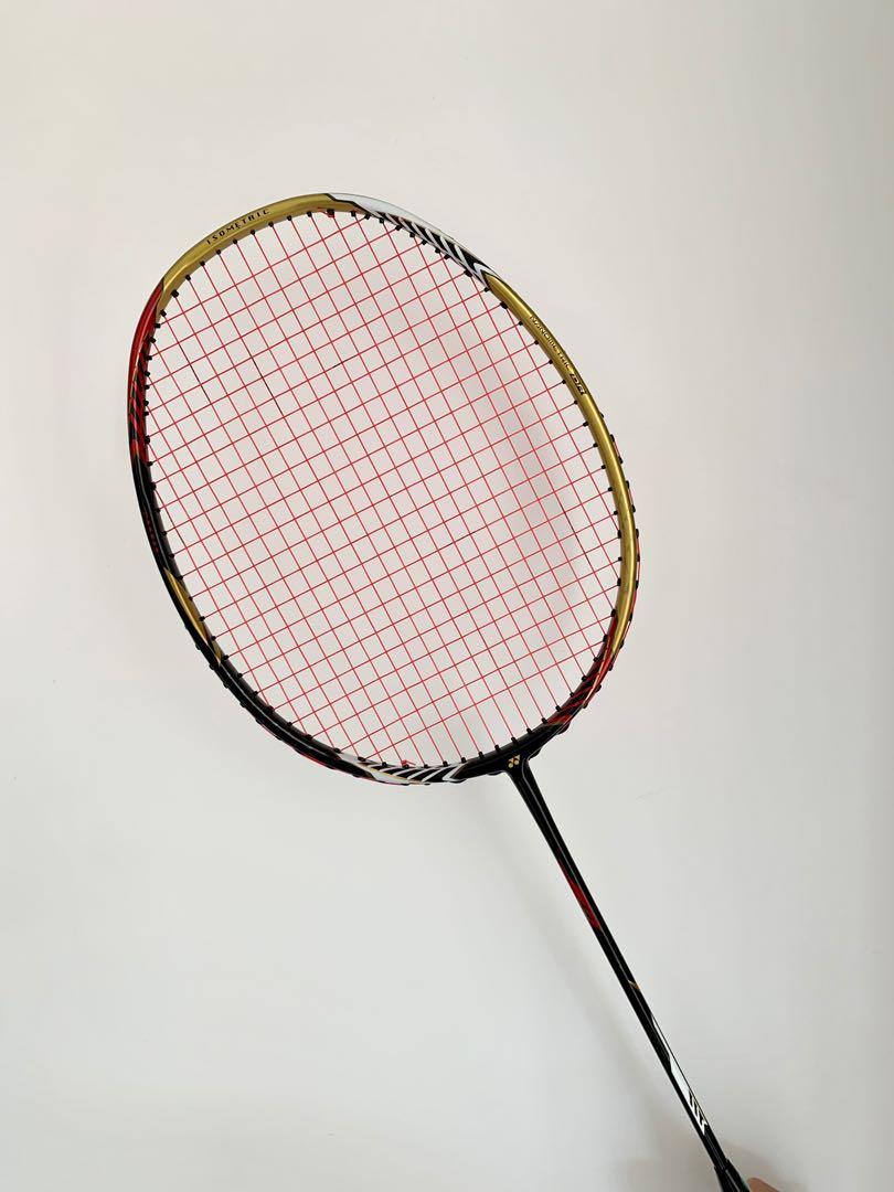 Yonex Voltric Lin Dan Force Badminton Racket (4U-G5), Sports Equipment ...