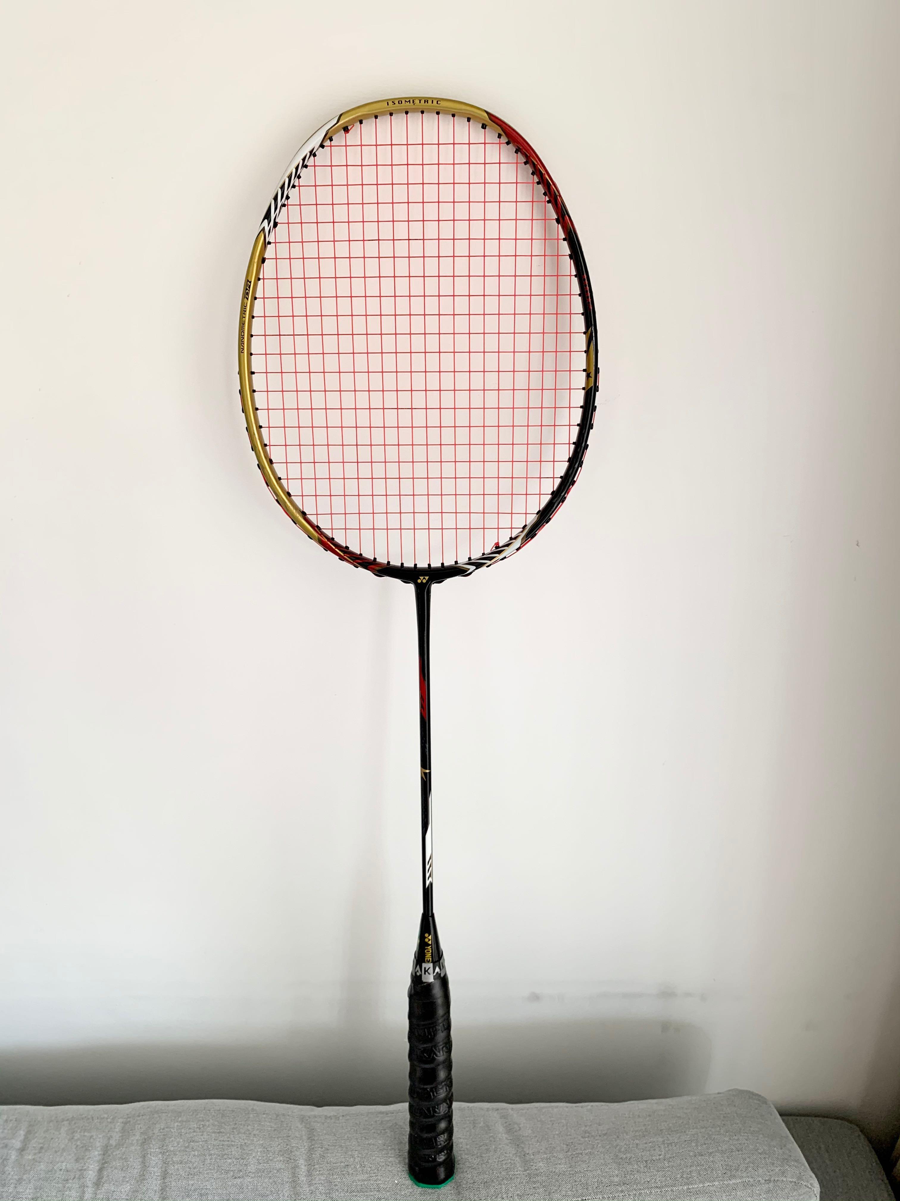 Yonex Voltric Lin Dan Force Badminton Racket (4U-G5), Sports Equipment ...