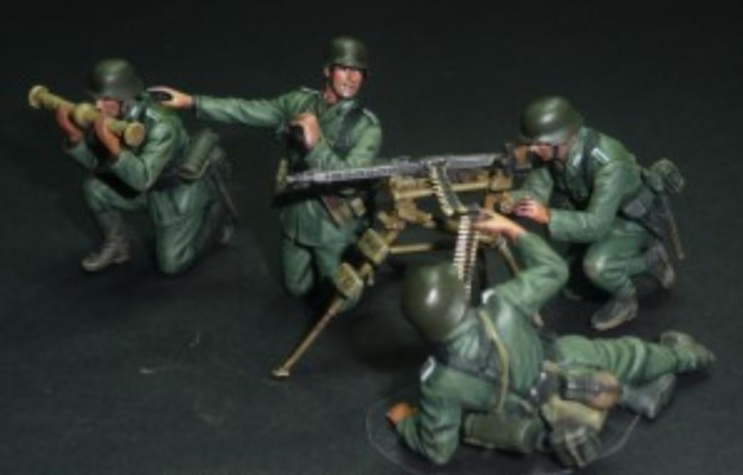 1/35 #6064 Dragon German MG42 Heavy Machine Gun Team (2nd World War ...