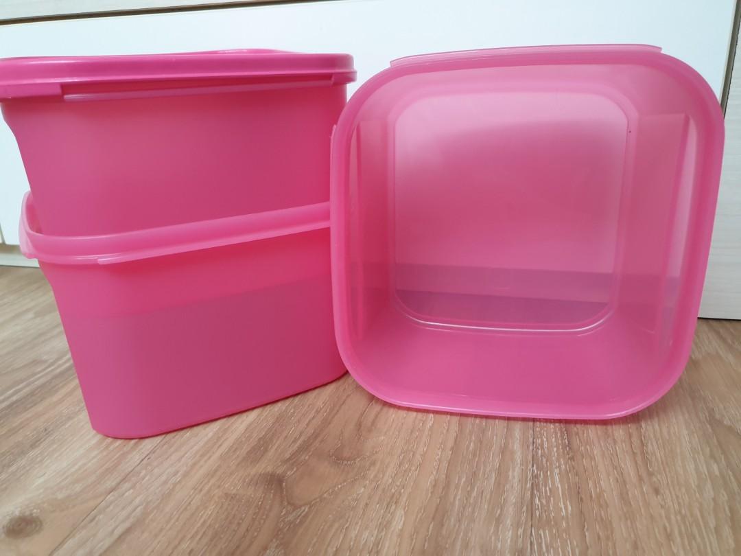 5 x Tupperware Airtight Containers, Furniture & Home Living ...
