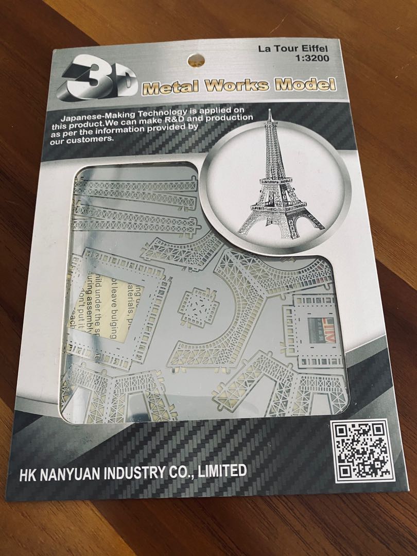 3D metal works Model, Hobbies & Toys, Toys & Games on Carousell