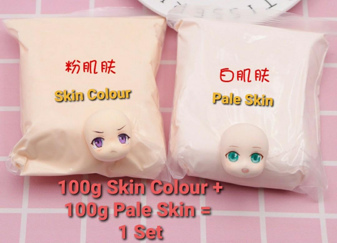 Air Dry Clay Skin Colour (Skin Colour + Pale Skin), Hobbies & Toys ...