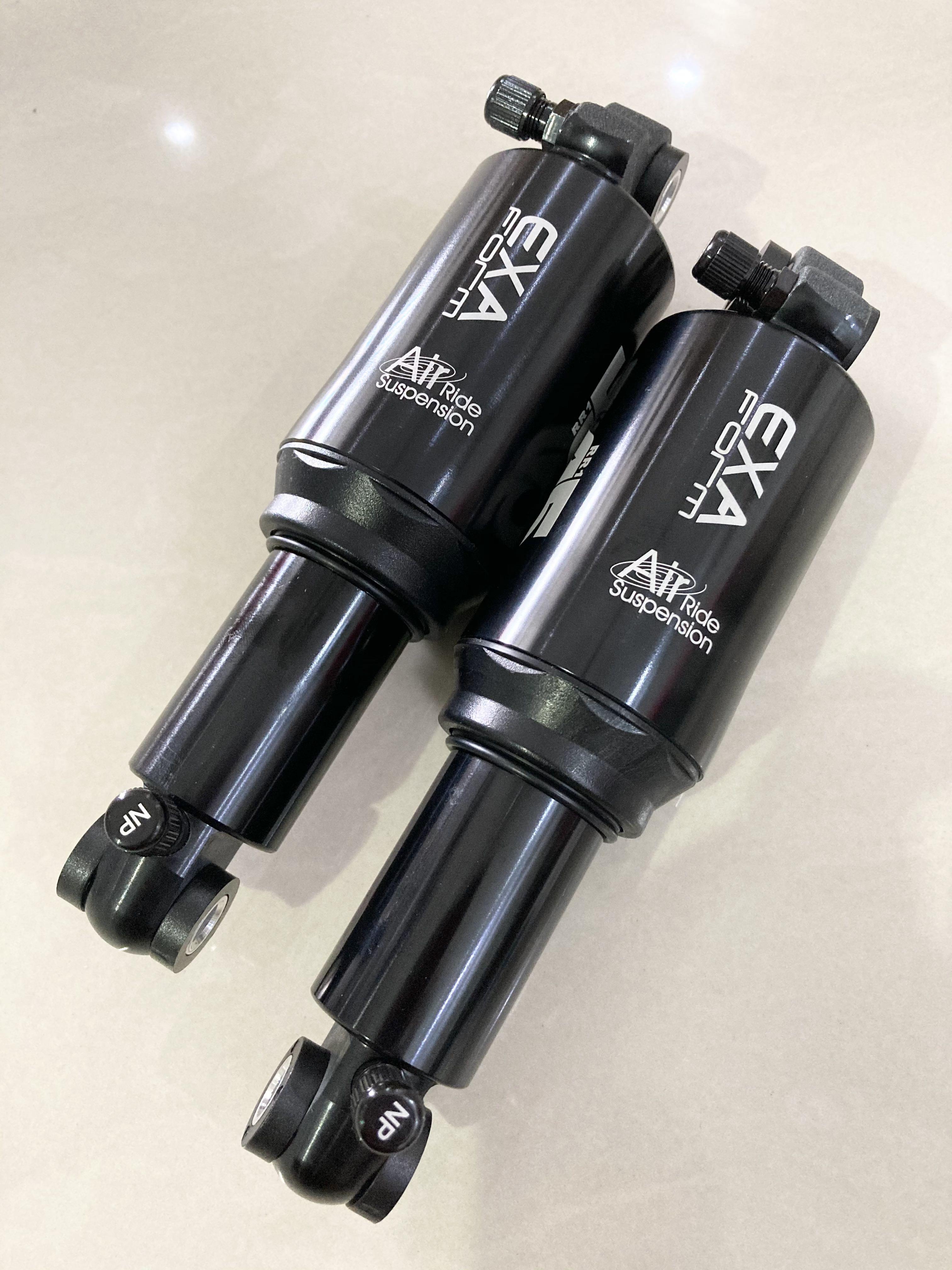 Air Ride A5 165mm Dual Air Rear Suspension, Sports Equipment, Bicycles ...