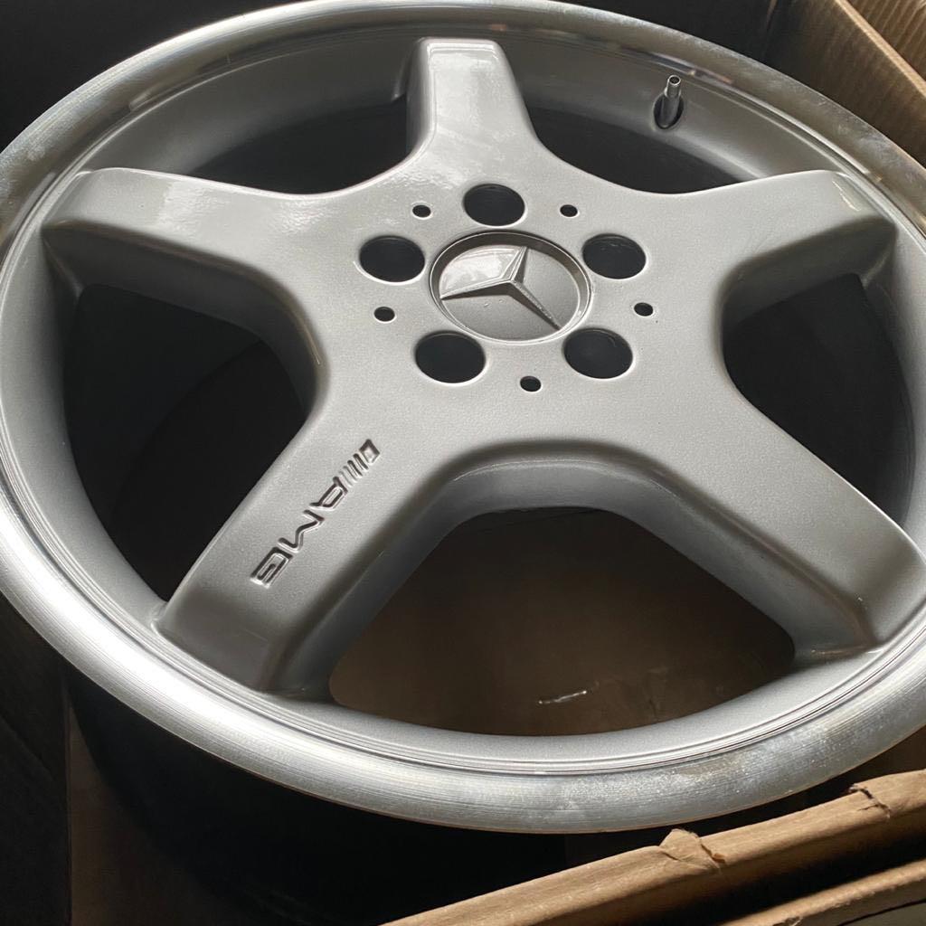AMG Rims Staggered 18 Inch Rare, Auto Accessories on Carousell