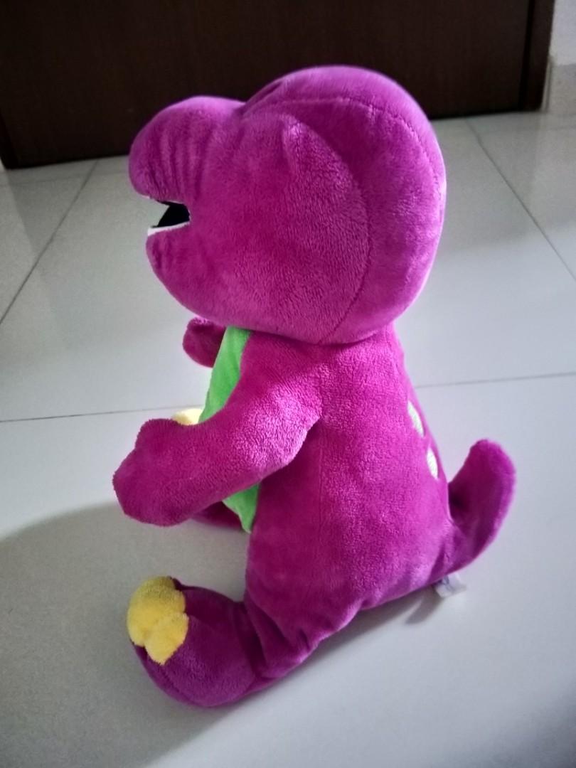 Barney Soft Toy, Hobbies & Toys, Toys & Games on Carousell