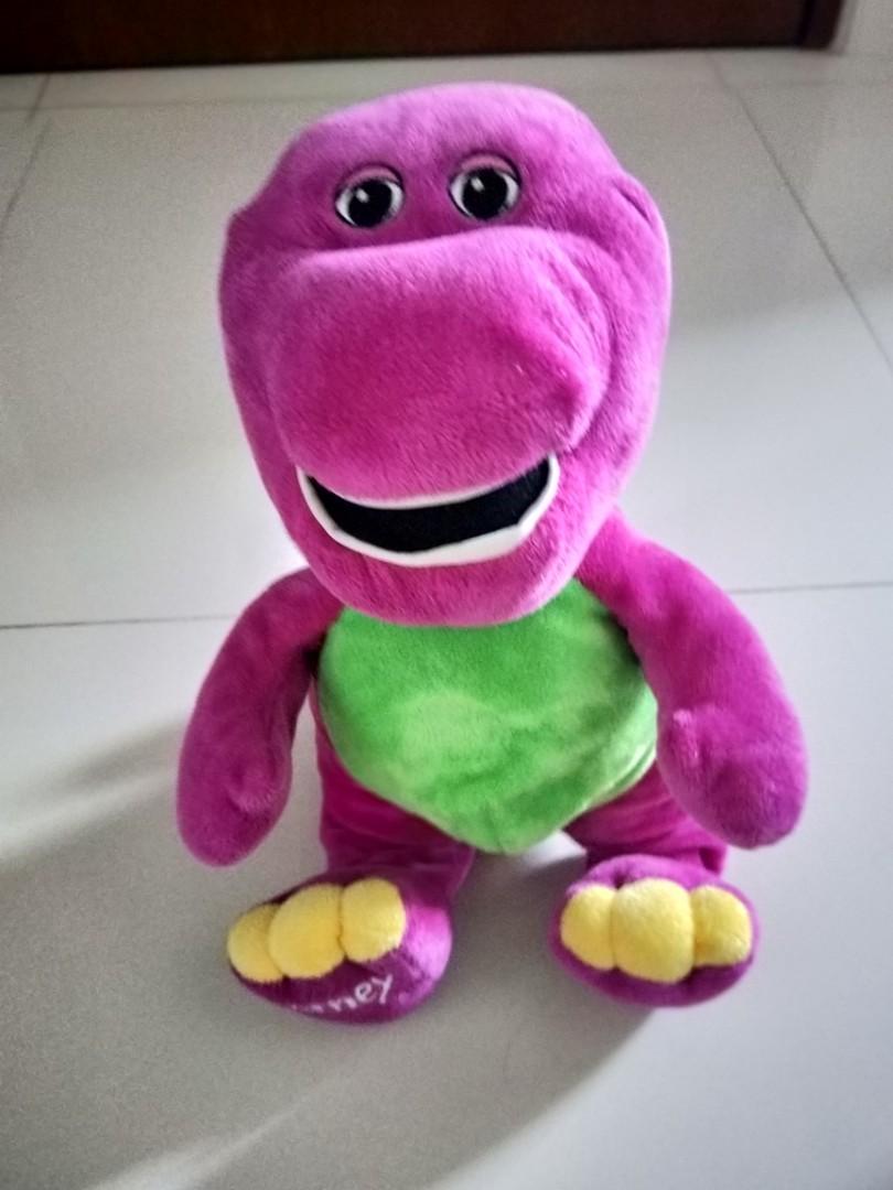 Barney Soft Toy, Hobbies & Toys, Toys & Games on Carousell