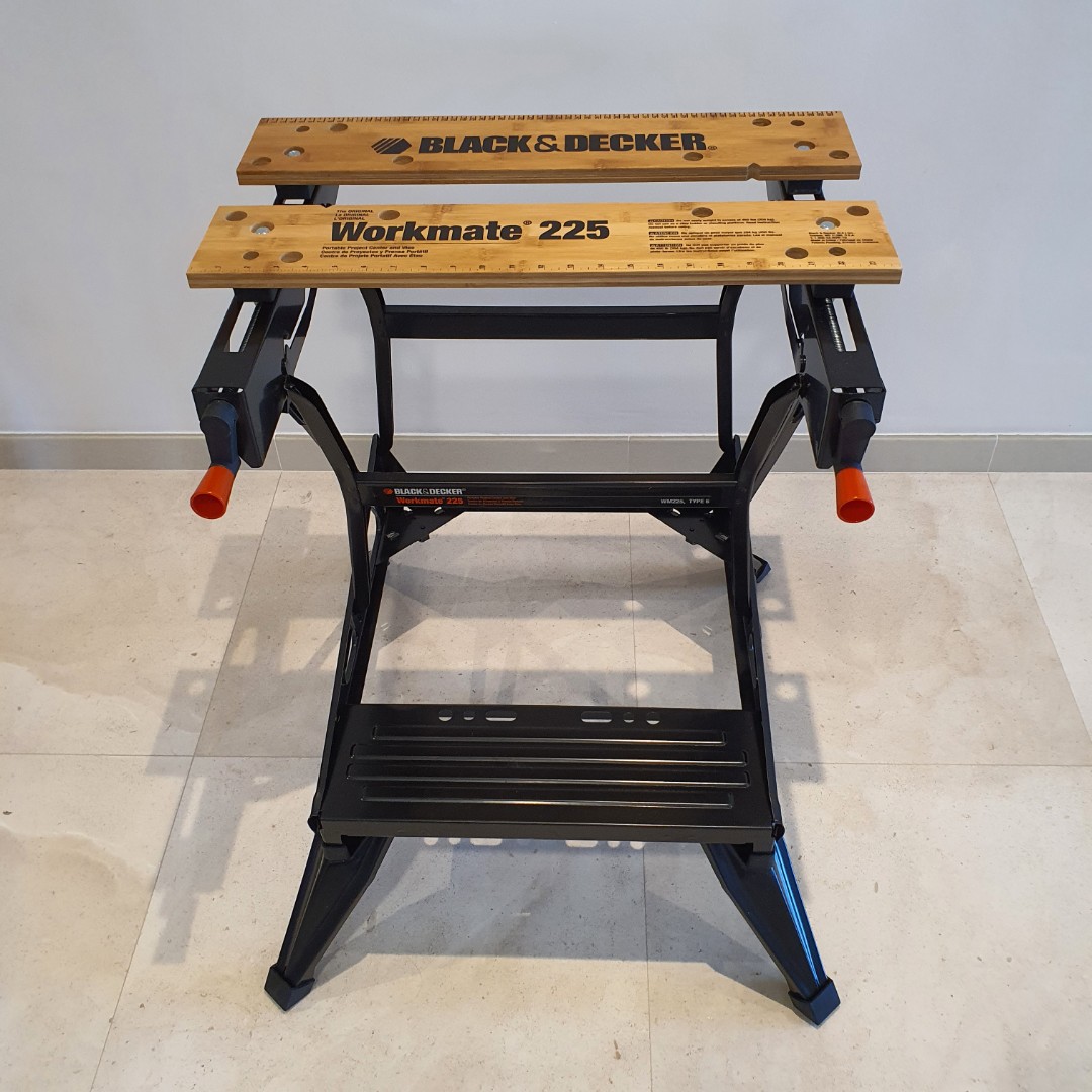 Black & Decker Workmate 225 Portable Workbench & Vise, Furniture & Home ...