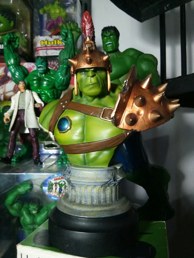 Bowen Studios The Incredible Hulk Bust Statue Planet Hulk, Hobbies ...