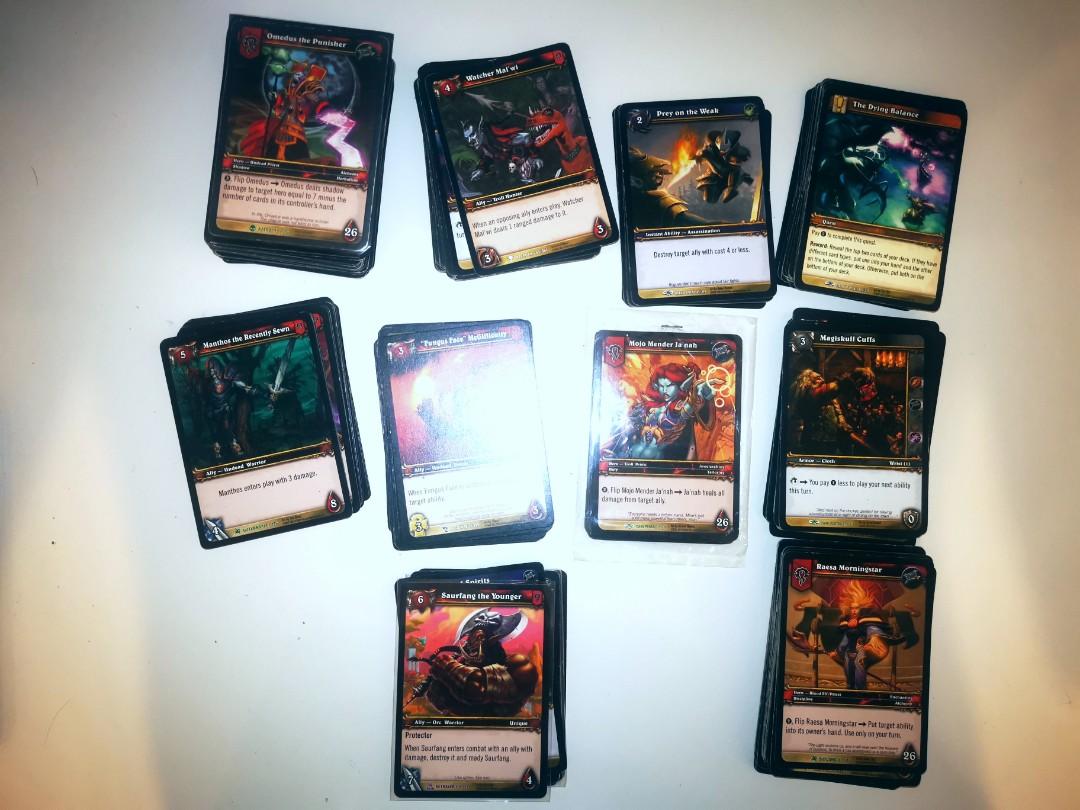 Bulk Lot World of Warcraft Cards (WoW), Hobbies & Toys, Toys & Games on ...