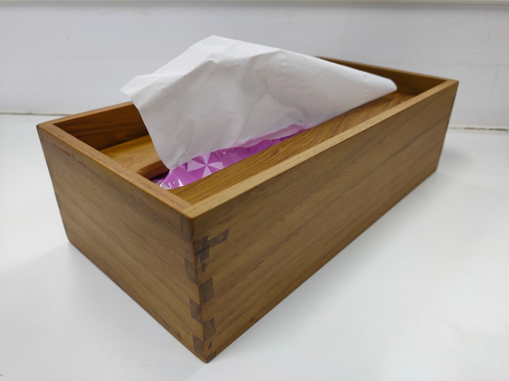 Burmese teakwood Solid tissues Box, Furniture, Home Decor, Others on ...