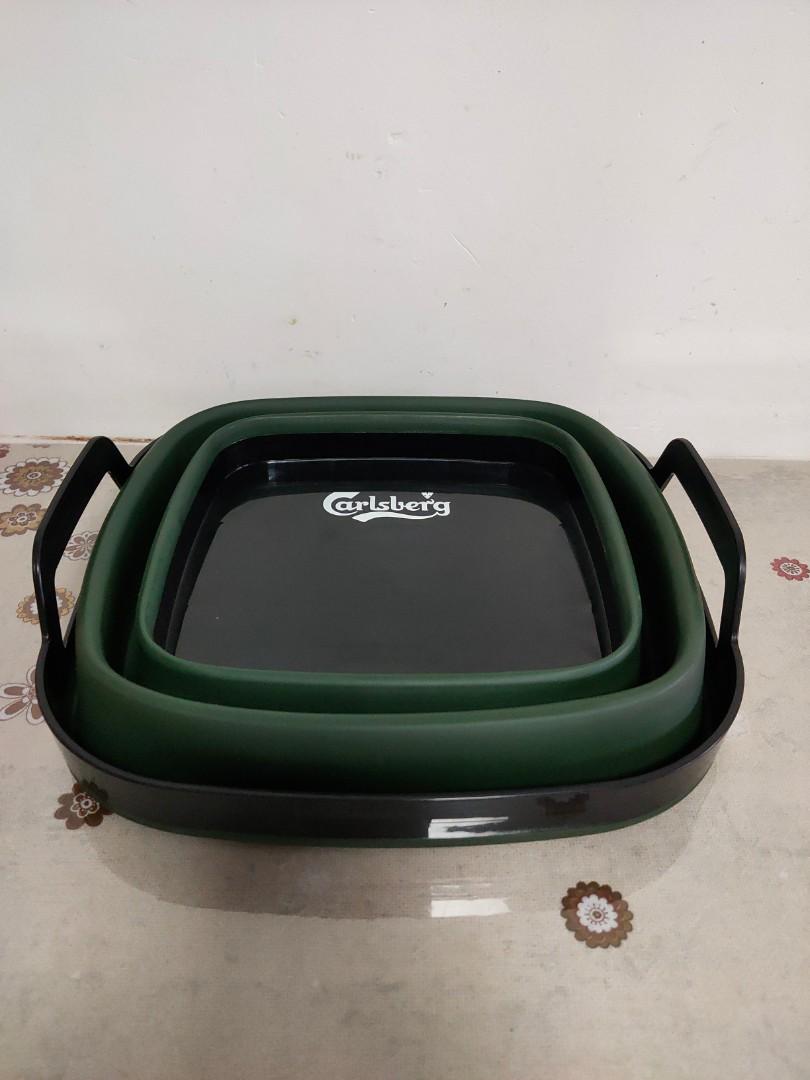 Carlsberg collapsible ice bucket, Everything Else on Carousell