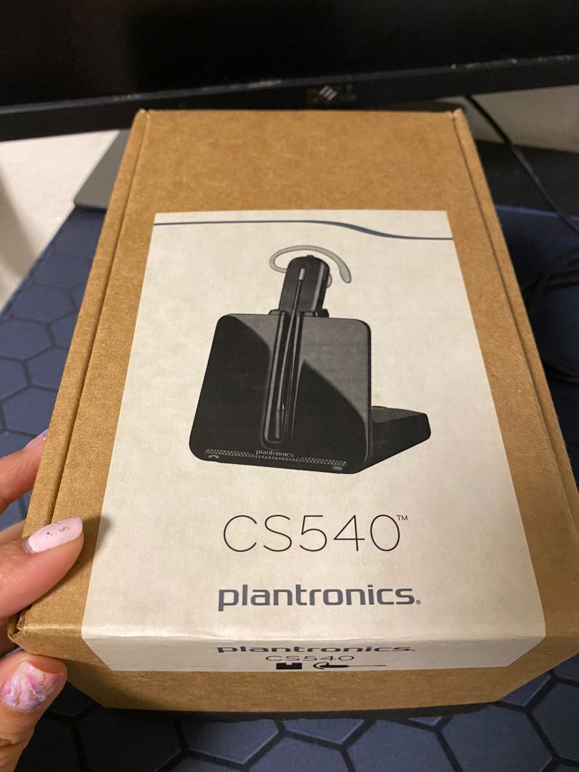 CS540 Plantronics Convertible Wireless Headset (comes with Handset ...