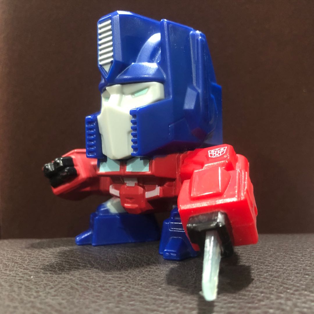 Cute Optimus Prime w/ Retracting Sword, Hobbies & Toys, Toys & Games on ...