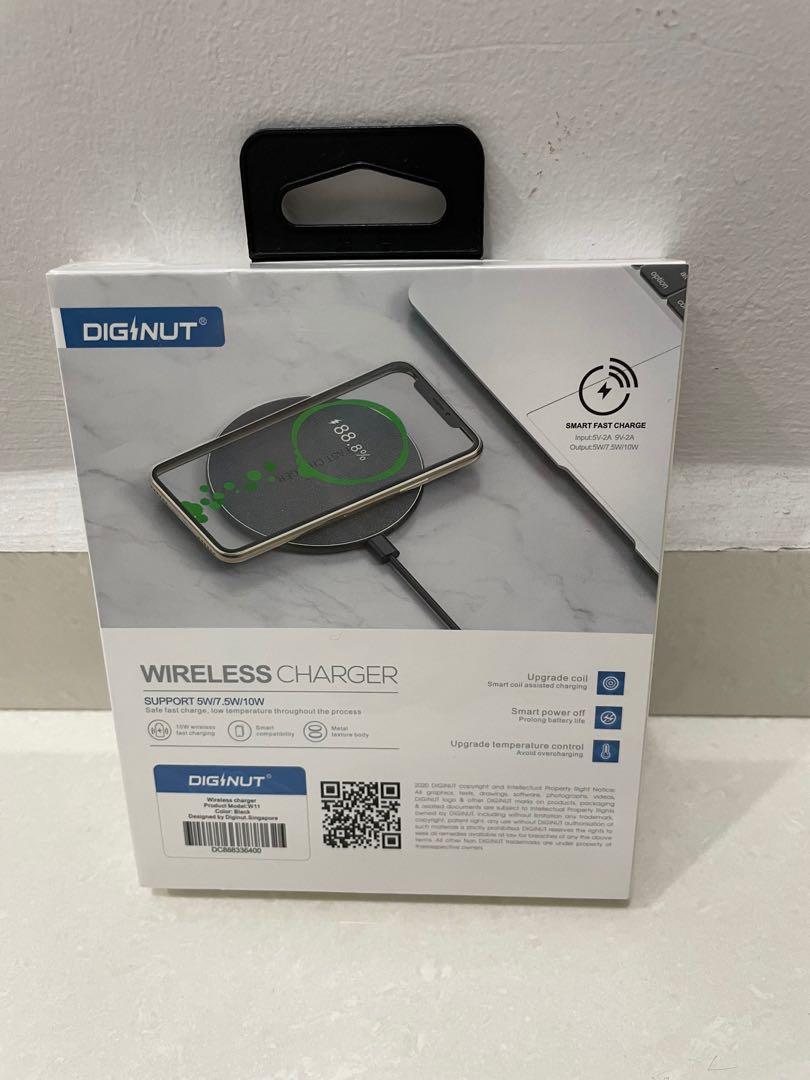 DIGINUT WIRELESS CHARGER, Computers & Tech, Parts & Accessories ...