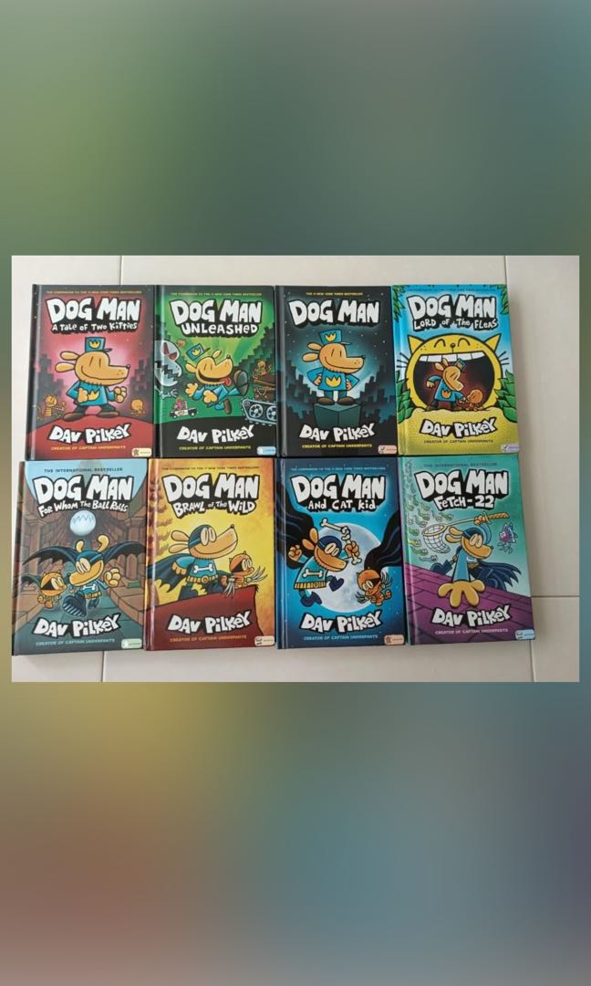 Dog Man # 8 books, Hobbies & Toys, Books & Magazines, Children's Books ...