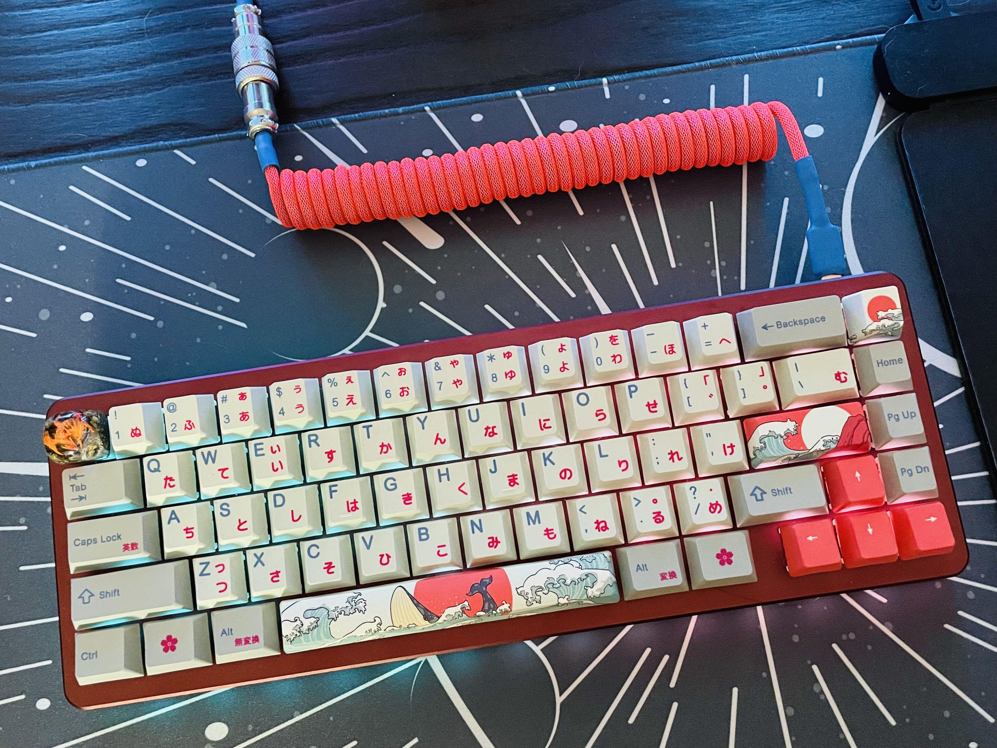 Drop ALT low profile hotswap with additional red aluminium case ...