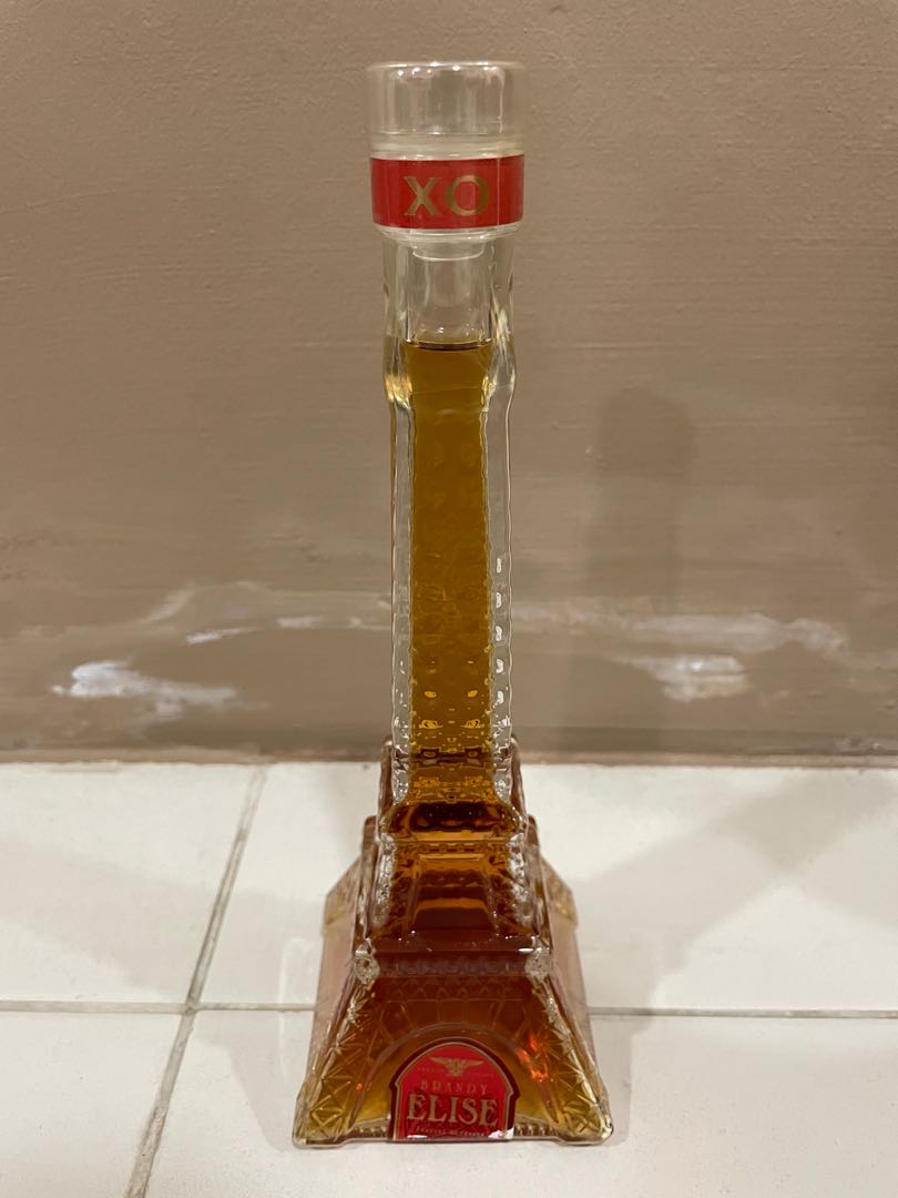 Elise eiffel tower brandy xo, Food & Drinks, Beverages on Carousell