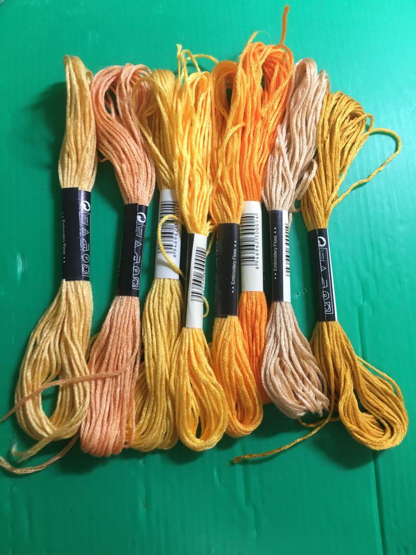 Embroidery Floss / Embroidery Thread String, Hobbies & Toys, Stationery ...