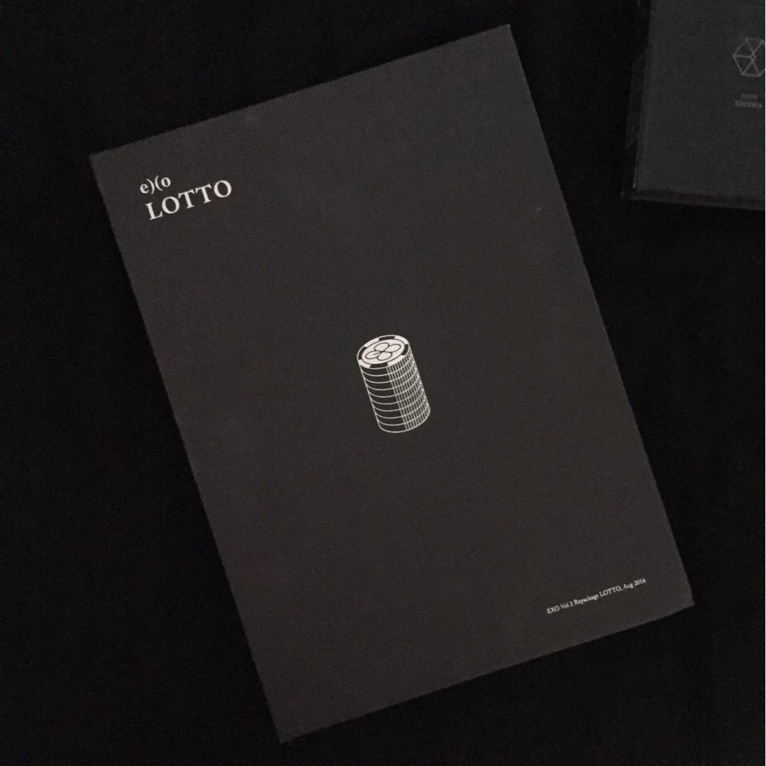 EXO LOTTO / EXACT ALBUM, Hobbies & Toys, Collectibles & Memorabilia, K ...