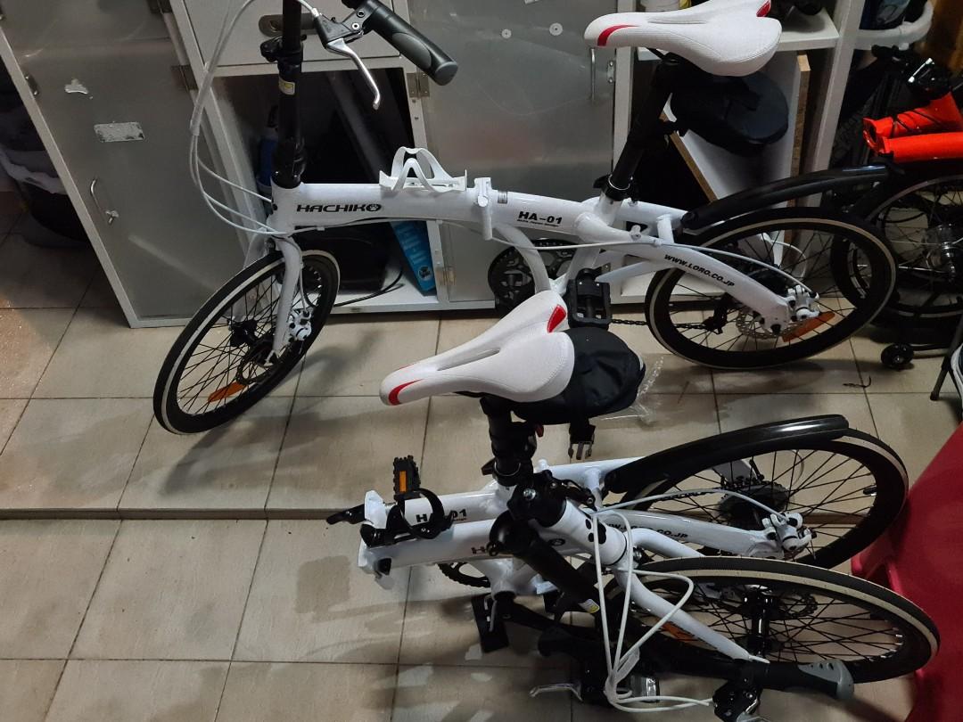 Folding/Foldable bicycle Hachiko HA-01, Sports Equipment, Bicycles & Parts, Bicycles on Carousell