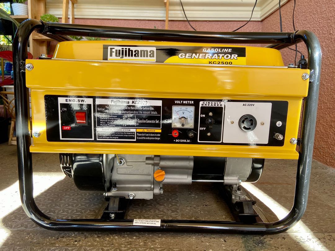 Fujihama Gasoline Generator KC2500, Commercial & Industrial ...