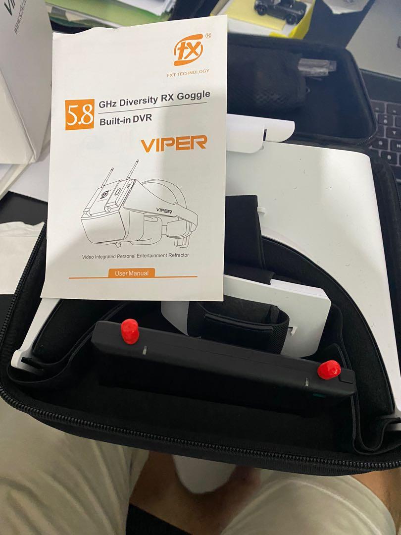 FXT VIPER FPV Video Goggles Drone / Quadcopter 5.8 GHz, Photography ...