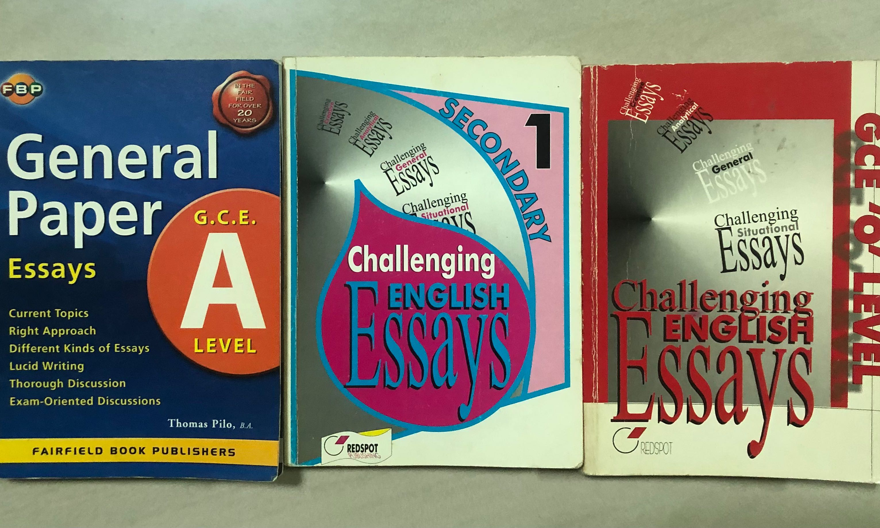 General Paper model Essay, Hobbies & Toys, Books & Magazines ...