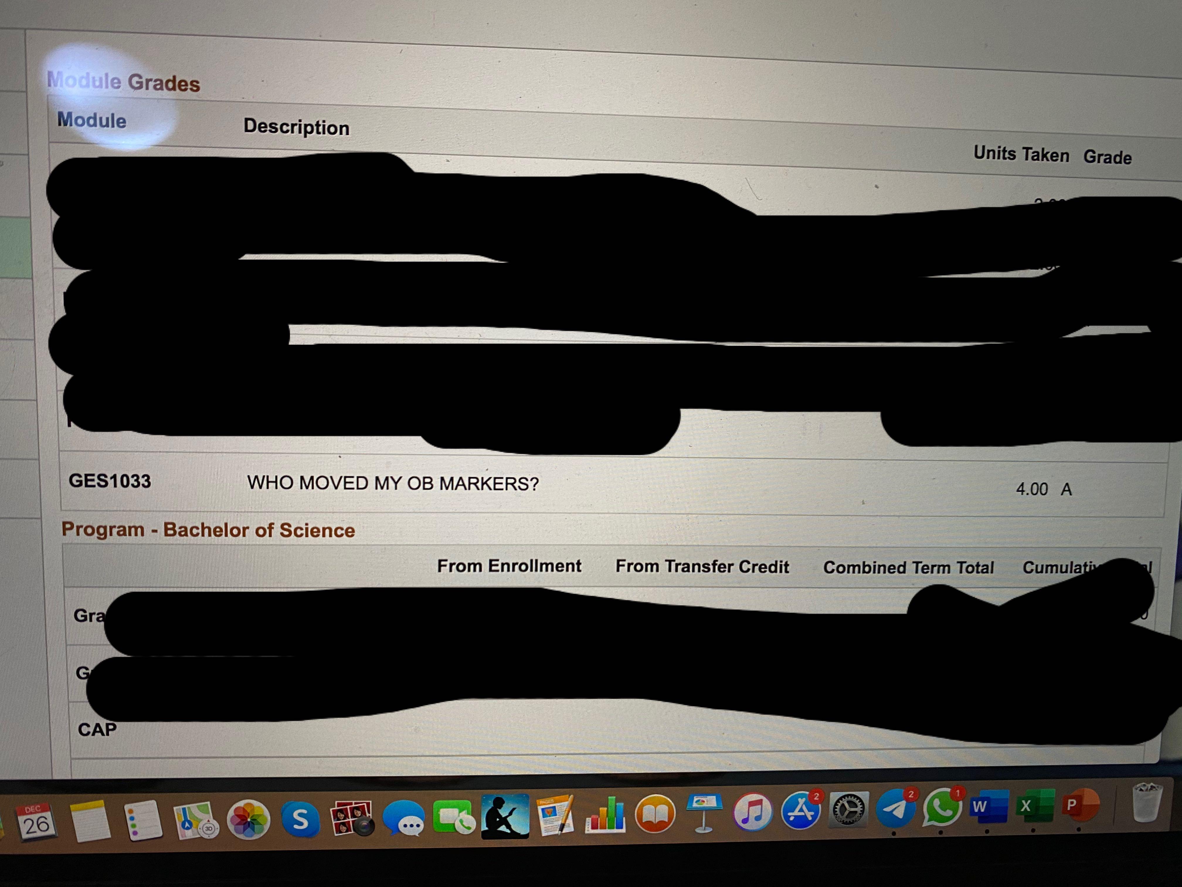 NUS GESS1023/ GES1033 Who Moved my OB Markers Essay and Assignments ...