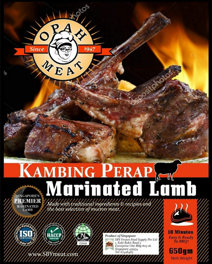 Kambing Perap Opah Meat, Food & Drinks, Packaged & Instant Food on ...