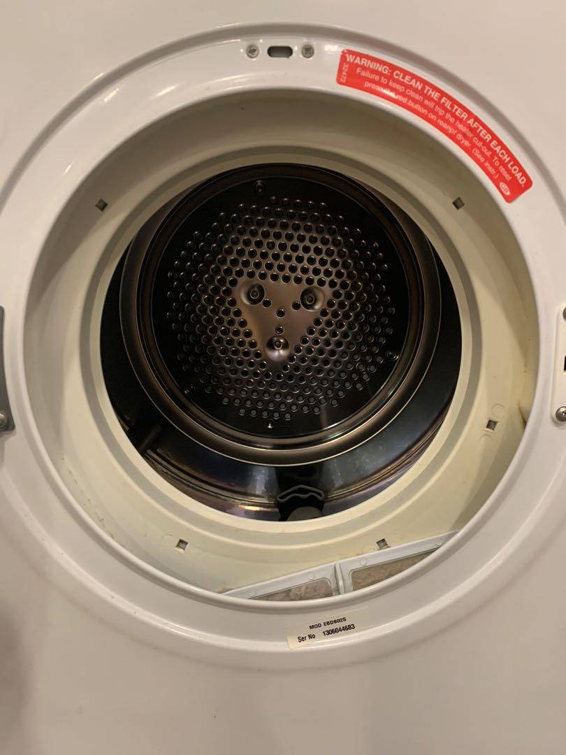 Laundry dryer - Elba EDB602S, TV & Home Appliances, Washing Machines ...