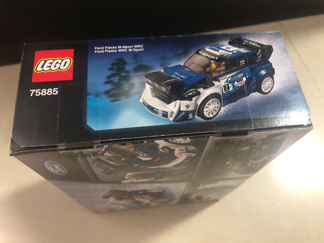 Lego 75885 Speed Champions Ford Fiesta M-Sport WRC, 興趣及遊戲, 玩具 & 遊戲類 ...