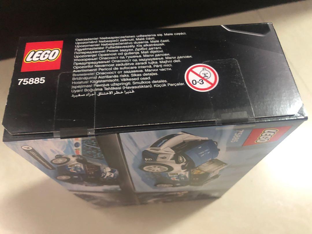 Lego 75885 Speed Champions Ford Fiesta M-Sport WRC, 興趣及遊戲, 玩具 & 遊戲類 ...