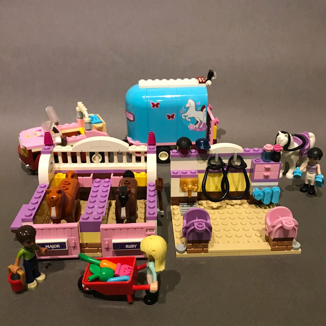 LEGO Friends Equestrian / Horseback / Horse Ranch Riding Set, Hobbies ...