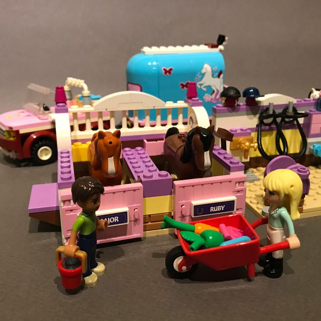 LEGO Friends Equestrian / Horseback / Horse Ranch Riding Set, Hobbies ...