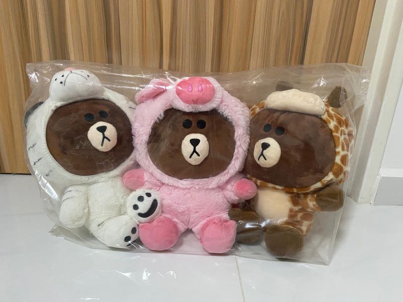 LINE Jungle Brown, Hobbies & Toys, Toys & Games on Carousell